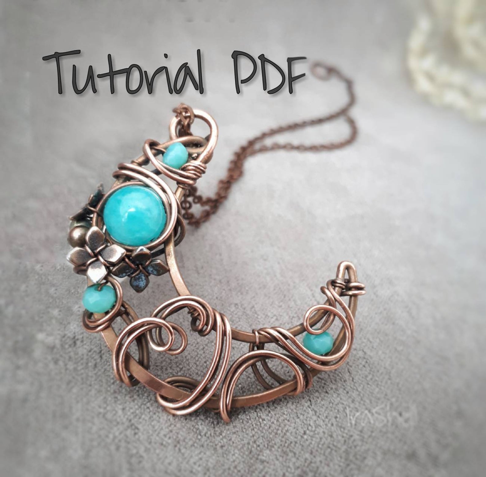 Organic Wire Wrapped Jewelry and Tutorials by IraShelljewelry / The ...