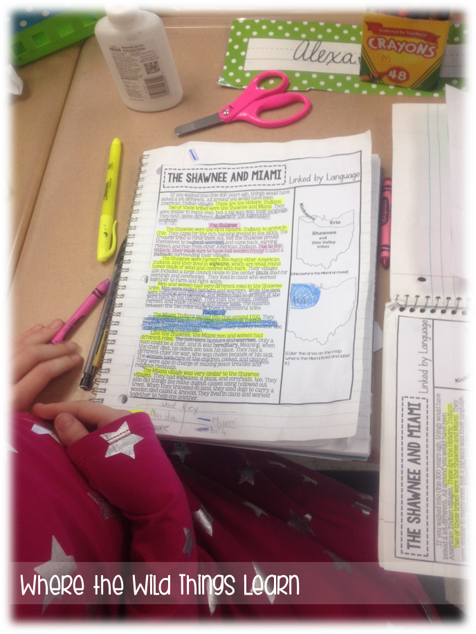 Color Coded Notes--Making Nonfiction Meaningful - Where the Wild Things ...