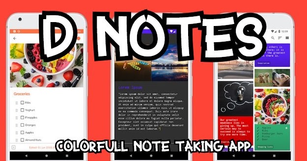 D Notes - Η πιο όμορφη εφαρμογή για σημειώσεις είναι δωρεάν και χωρίς ...