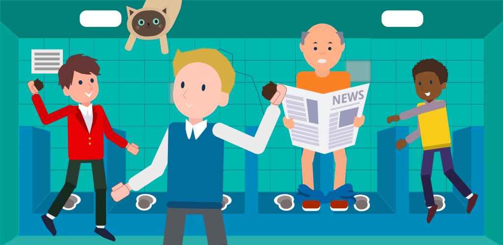 Throw Master: poop game fling simulator