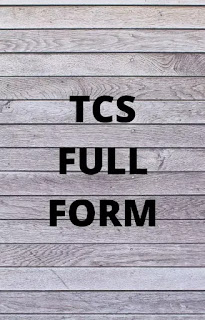 TCS full form