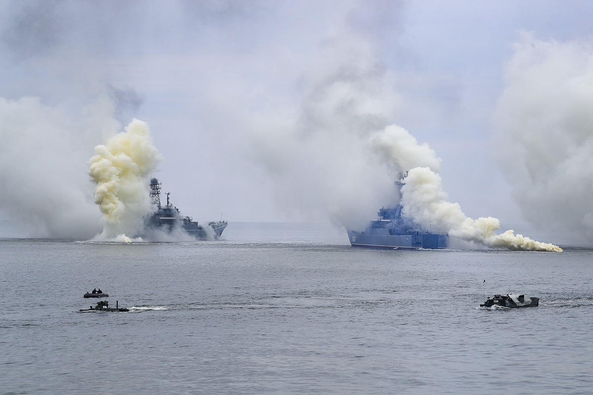 SNAFU!: Russian Navy exercise "Ocean Shield-2020" at the Khmelevka ...