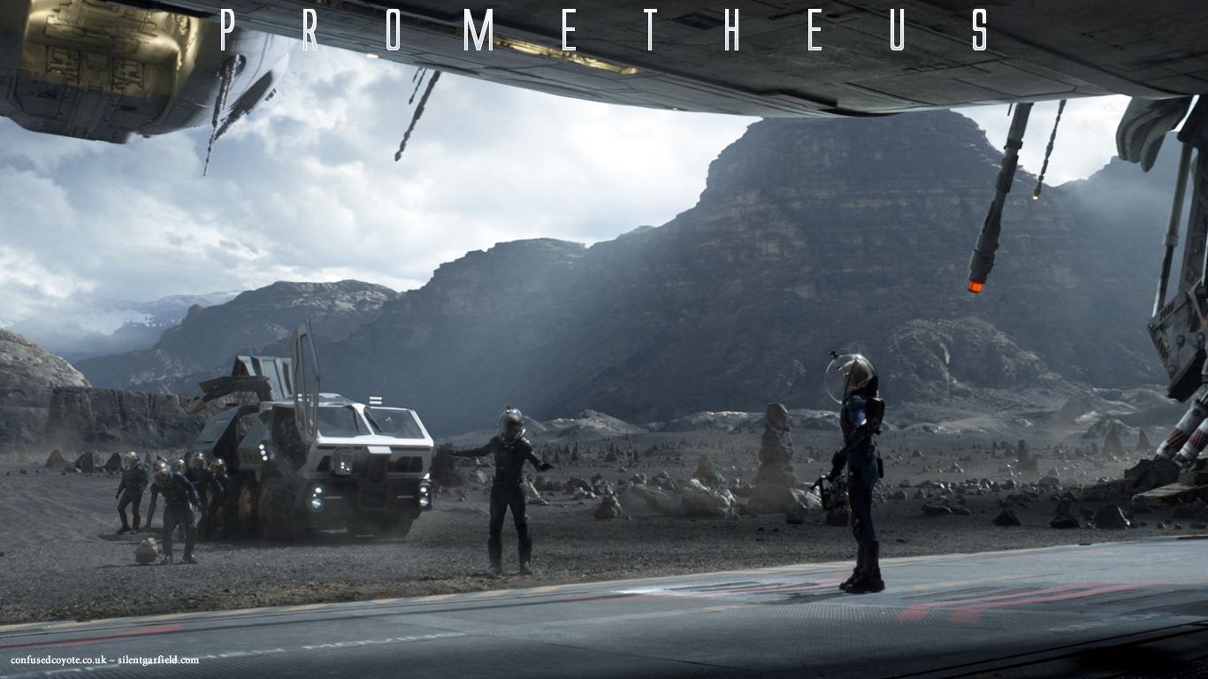 under the small umbrella: Prometheus wallpaper