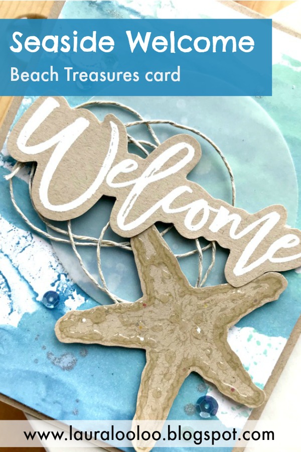 lauralooloo: Make a Summer Fun Watercolor Welcome Card