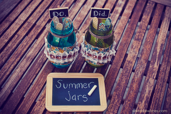 Weeds to Wishes.: My Date with our Summer Jars.