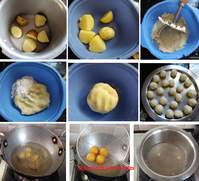 Aloo / Potato Gulab Jamun | Easy Jamun Recipes ~ Kurinji Kathambam