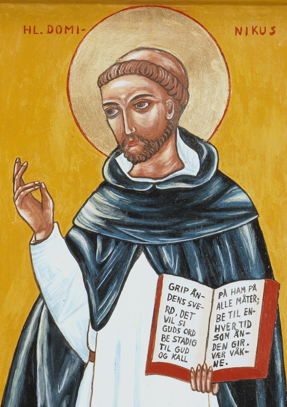 8. august: Den hellige Dominikus