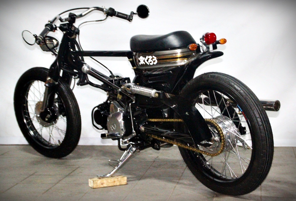 STUDIO MOTOR CUSTOM BIKE: GAYA SANG ART DIRECTOR - HONDA SUPRA X 125 '08