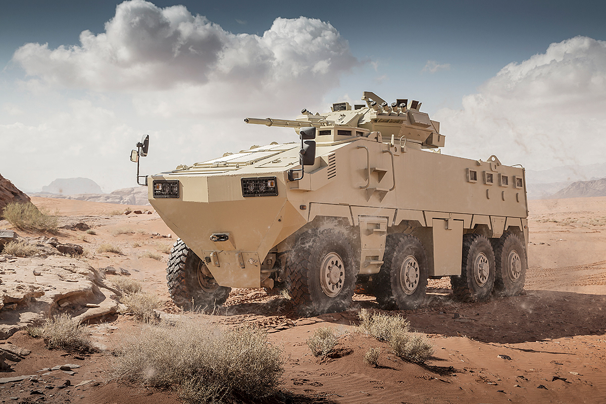 SNAFU!: KADDB Al-Mared 8×8 armored vehicle goes to war in Libya...