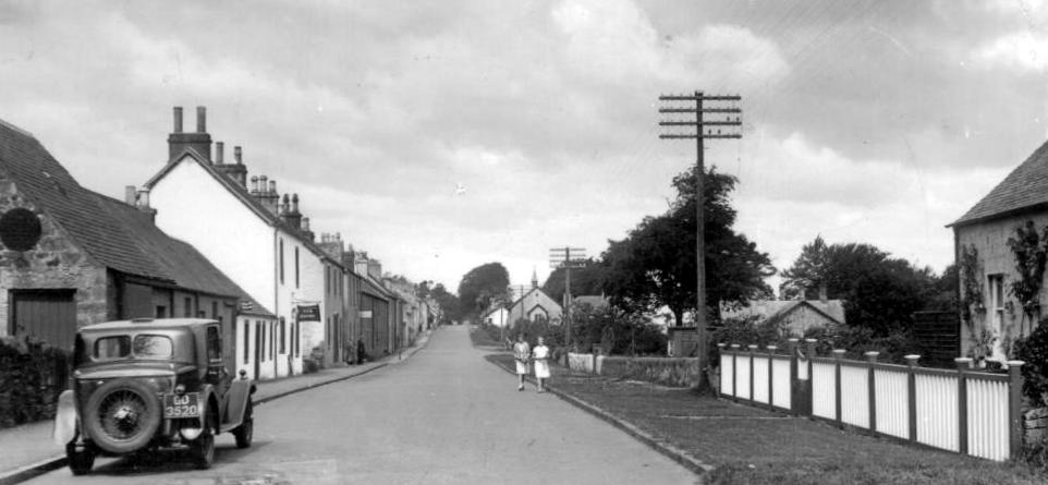 Tour Scotland: Old Photograph Fintry Scotland