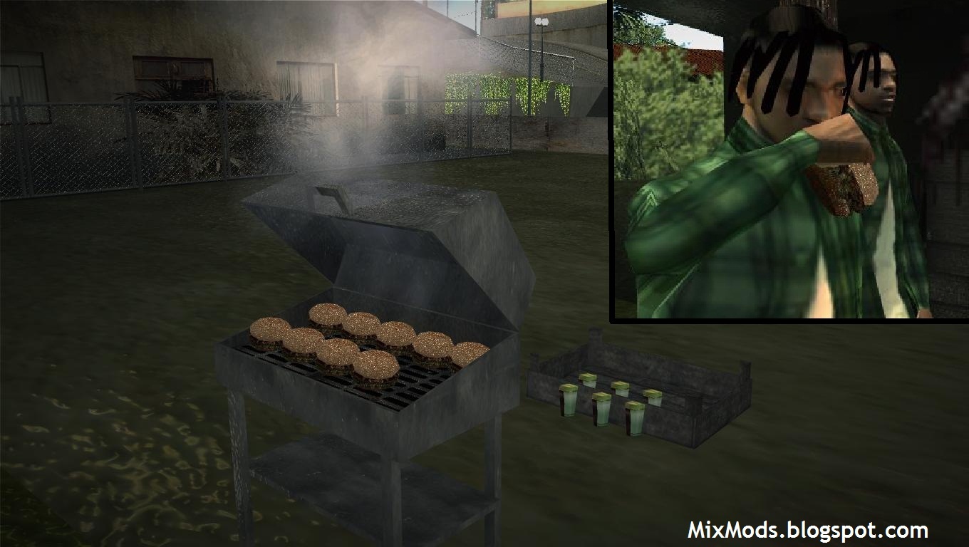 Mod Churrasco - MixMods - Mods para GTA SA e outros