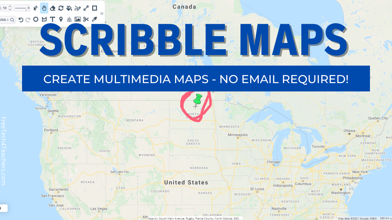 Free Technology for Teachers: Scribble Maps - Draw on Google Maps and More Without an Account free-technology-for-teachers-scribble-maps-draw-on-google-maps-and-more-without-an-account