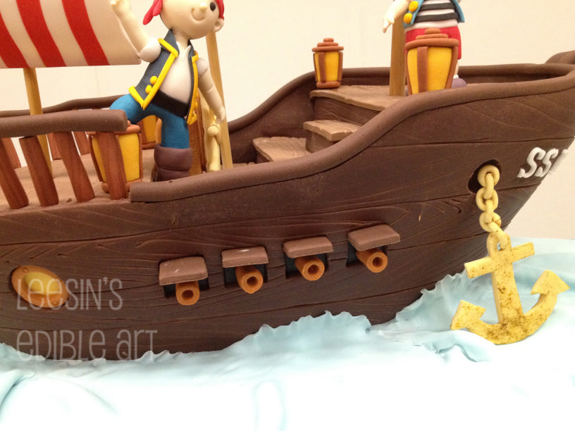 Penang Wedding Cakes by Leesin: Pirate Ship Cake