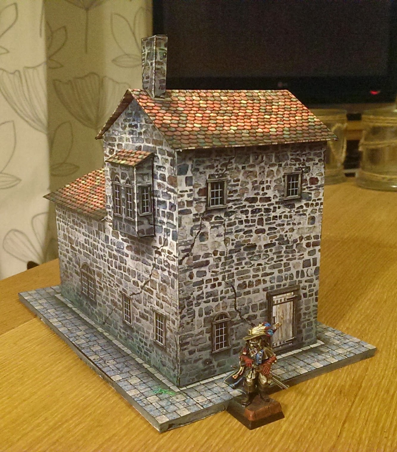 Astral Knights: Showcase: paper scenery.