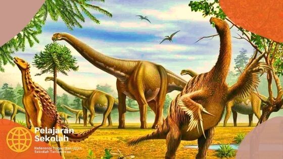 Kehidupan Zaman Mesozoikum: Ciri, Tanda, Hewan, Waktu - Pelajaran Sekolah