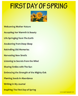 First Day of Spring Poem