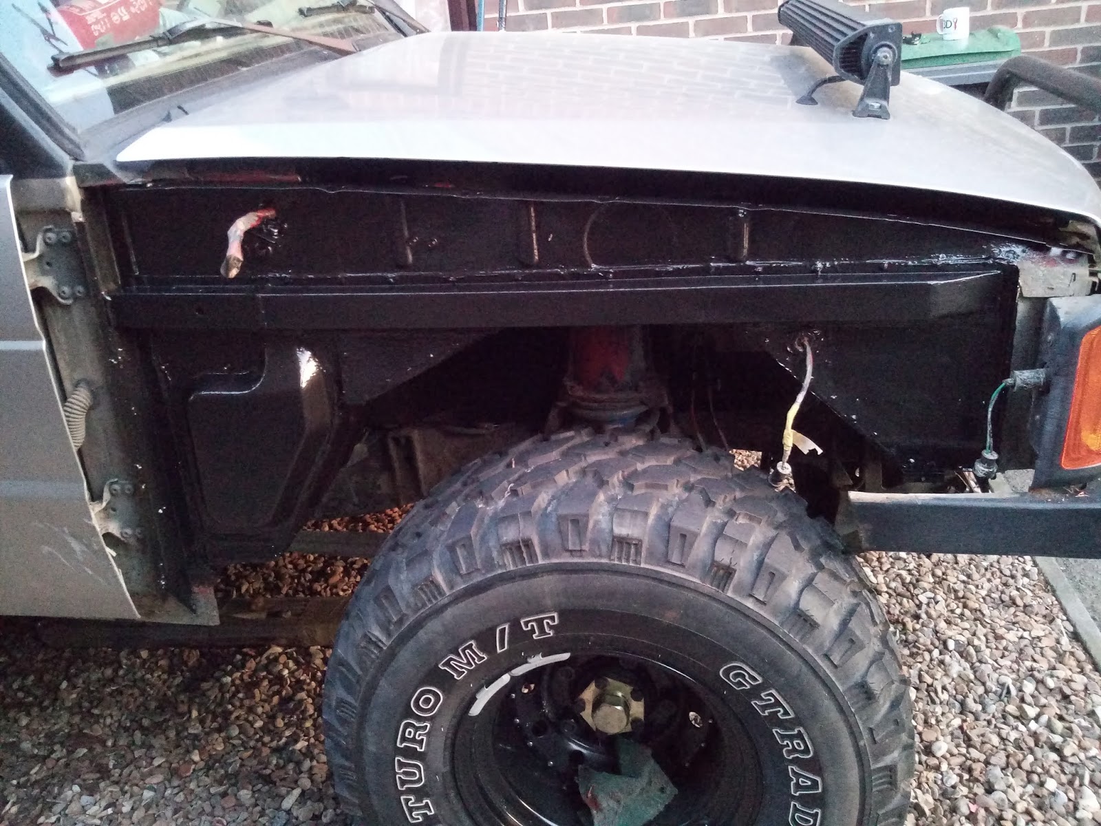 This is my project Discovery 1: Fitting Box Section Sills & Repairing ...