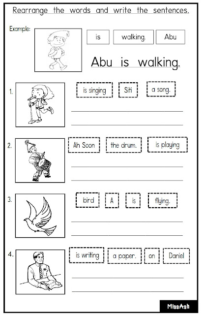 ASH THE TEACHER: REARRANGING WORDS