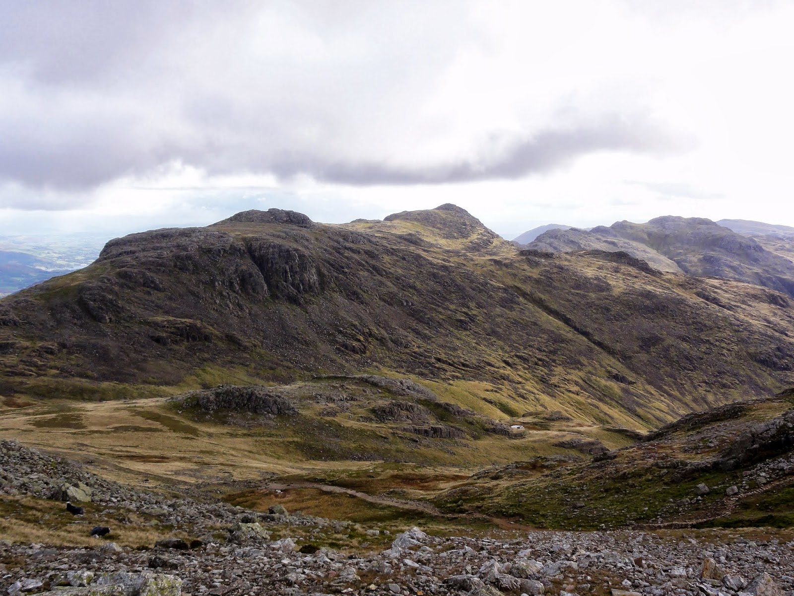 summit and camp: Bowfell - Mountain Profile