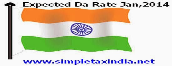 Expected Dearness allowance-DA- January-2014 to government employee ...