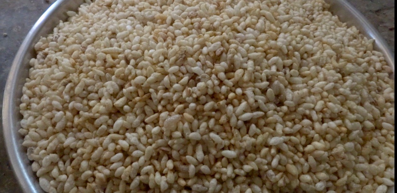 সেউজী ধৰণী -Seuji Dharani: হুৰুম Hurum, a delicious Rice product of Assam