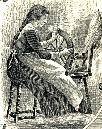 Colonial Quills: Memorial Day 2012 - Spinning Wheel