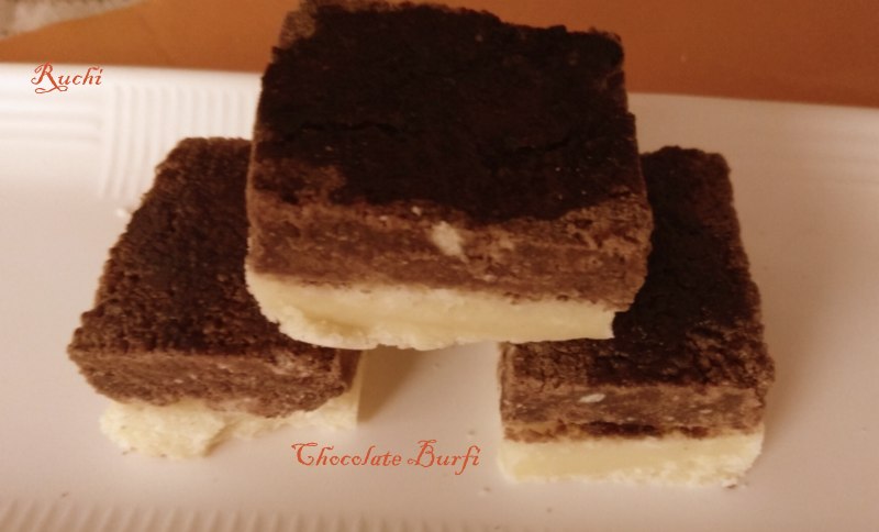 Ruchi: Chocolate Burfi