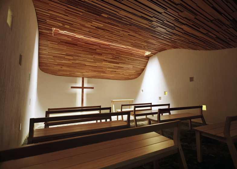 good church design: Classroom to Chapel