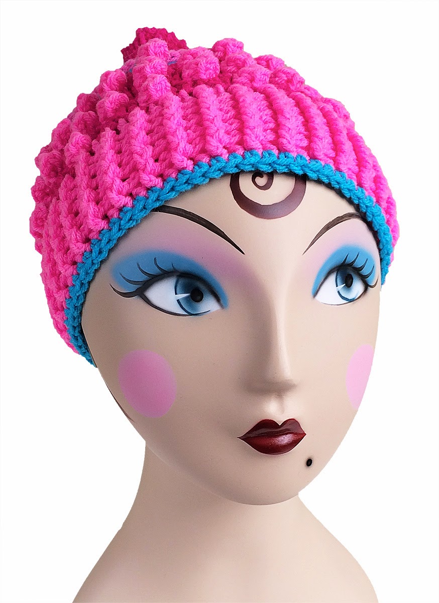 Carolyn Christmas Designs: Popcorn Pizzazz Hat Pattern