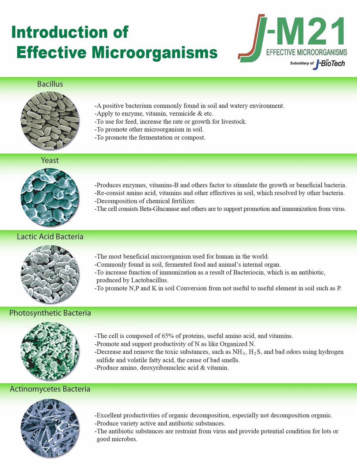 J-BIOTECH M21 EFFECTIVE MICROBE