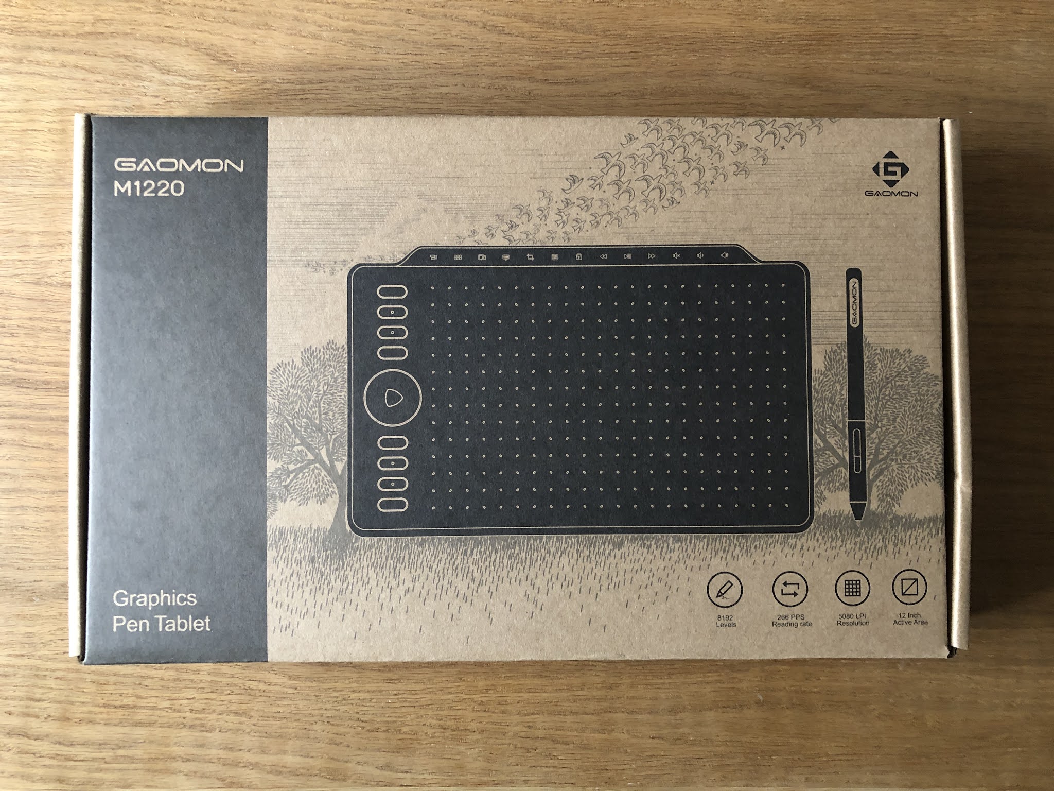 The Steve B Graphics Studio Ltd. Blog: GAOMON M1220 Tablet Review