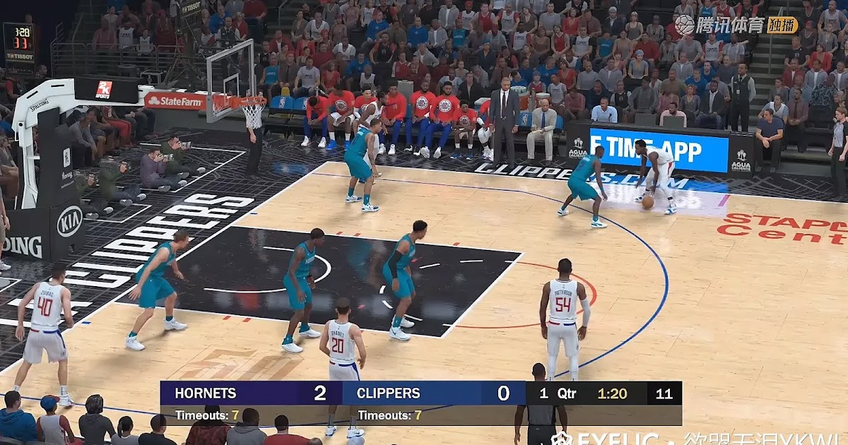 NBA 2K20 Realism Graphic Mod Los Angeles Clippers Arena by Looyh ...