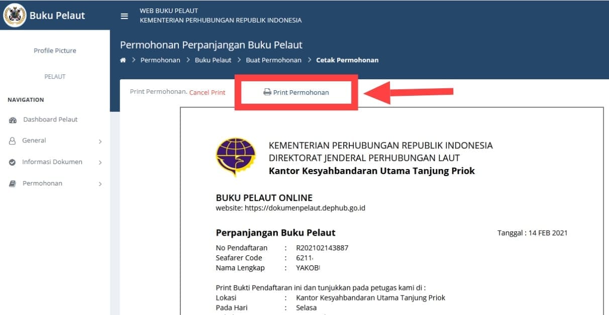 Cara Perpanjang Buku Pelaut Online Terbaru 2023 - KaryaPelaut.com