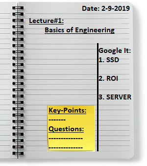 How to take notes in Freshman Year