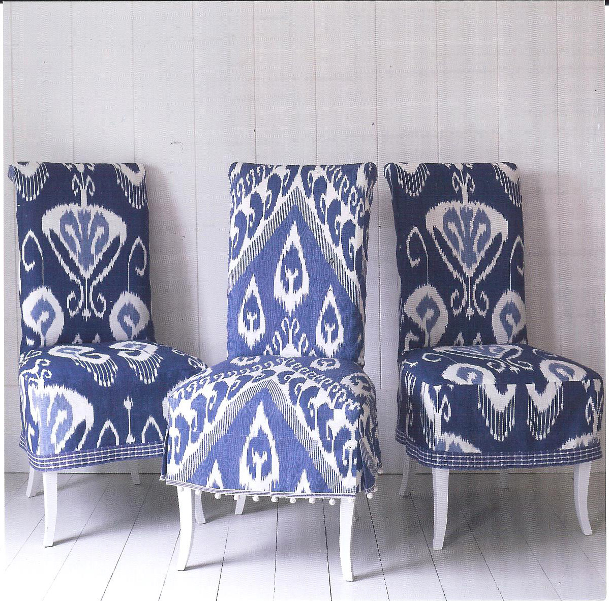 A Blind Pash Interiors: Ikat
