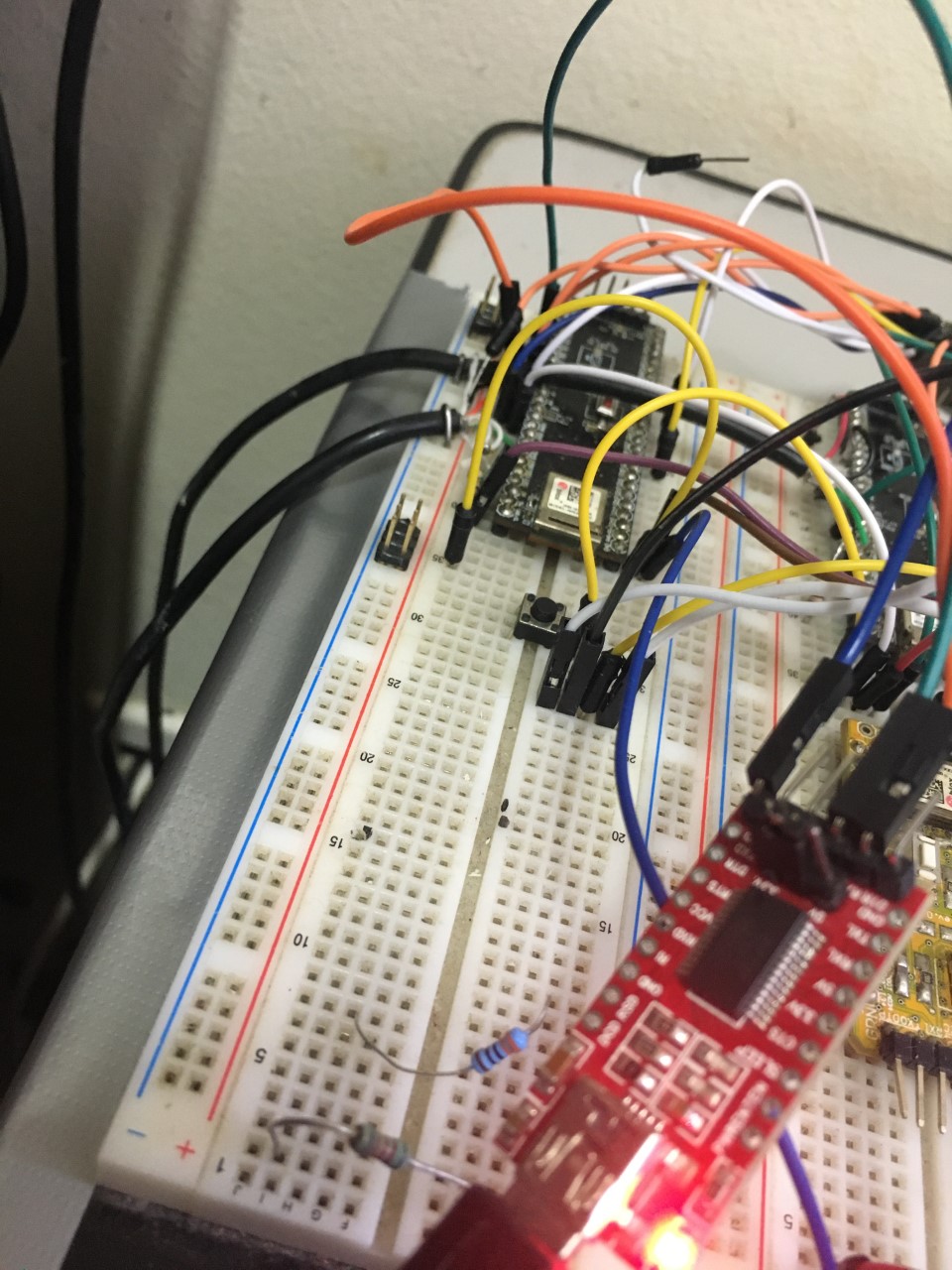 NBIoT - GSM: Programando u-blox NINA-W102 com NuttX