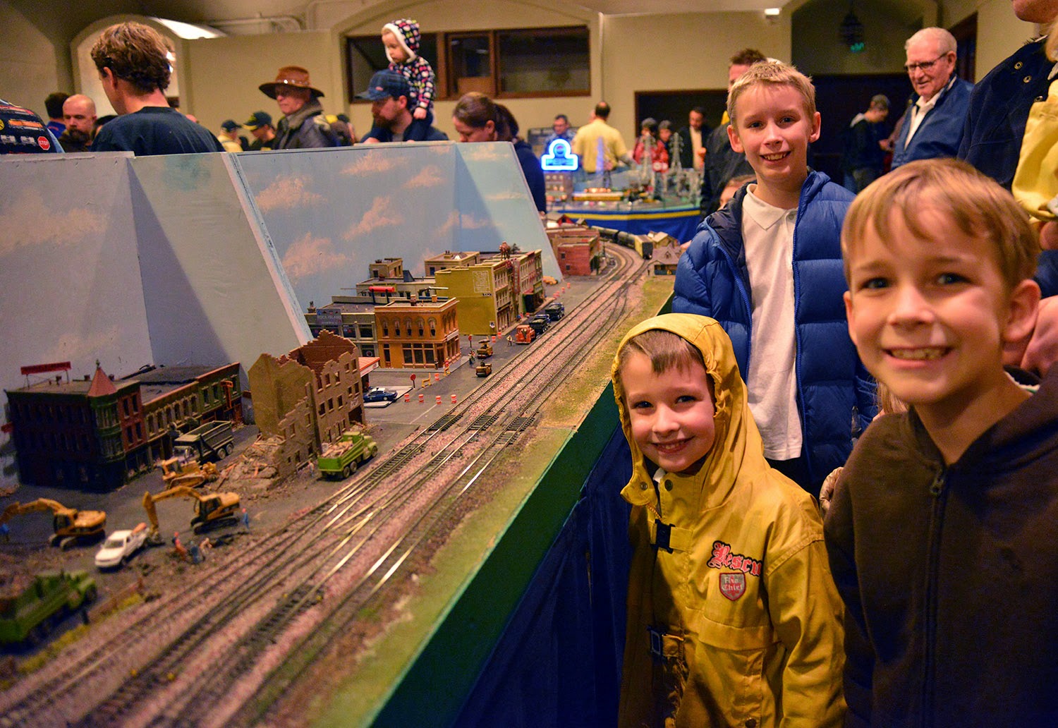 A school of fish: Ogden Railroad Museum and Model Train Festival Field Trip