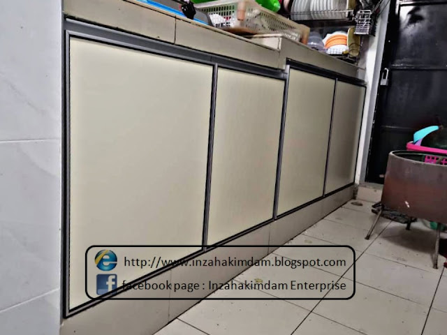 Perkhidmatan Membuat Perabot Johor Bahru: Kabinet dapur aluminium Taman ...