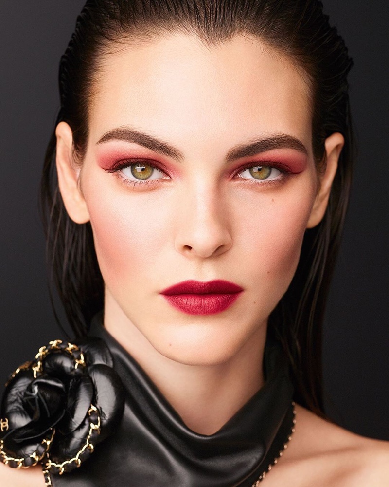 Chanel Makeup Fall/Winter 2020 Campaign starring Vittoria Ceretti