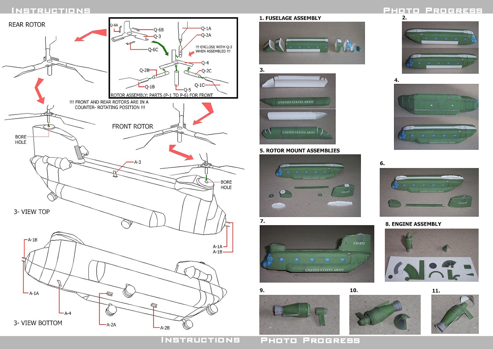 REPAPSTUDIOS.blogspot.com: CH-47 CHINOOK PAPERMODEL