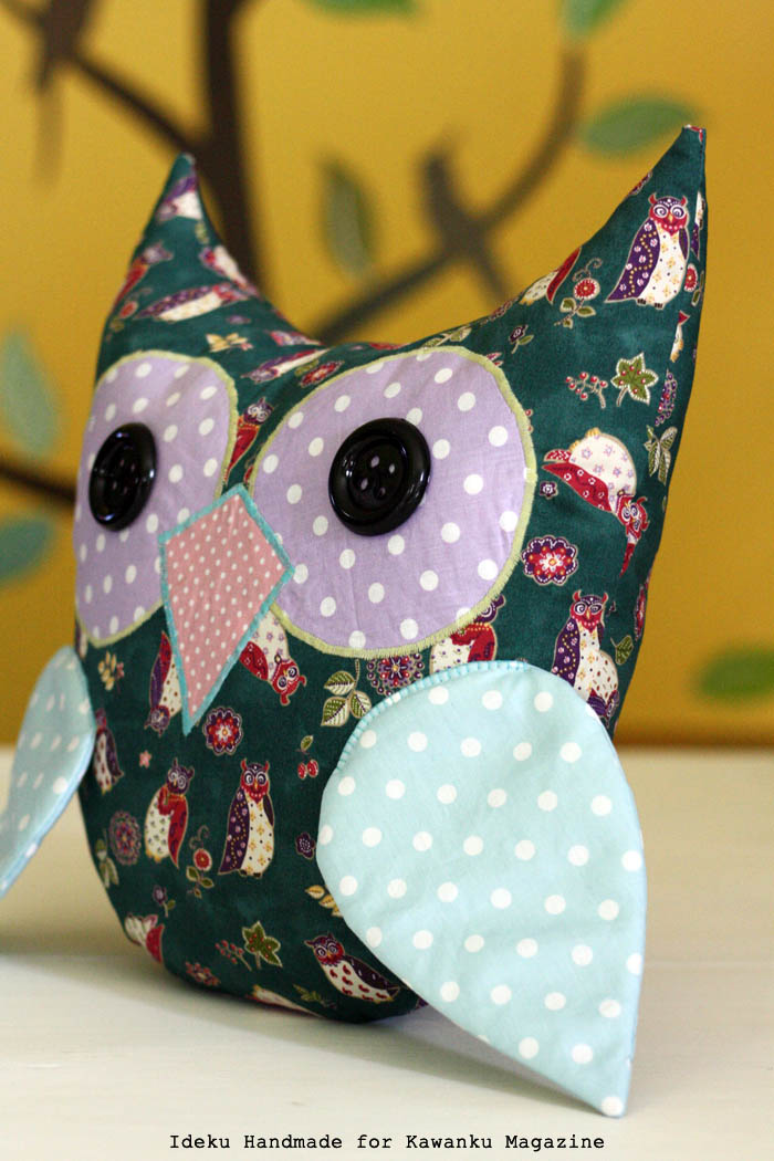 ideku handmade: {wanna get 10 big owl dolls?}