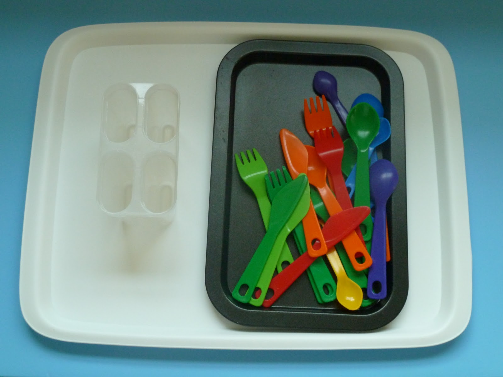 Family FECS: Montessori Activity: Sorting Cutleries