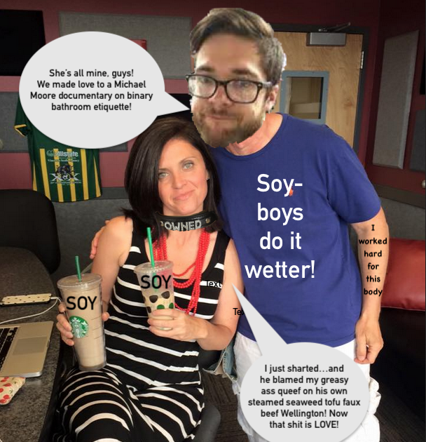 The King of Rochester: Deanna's New Boyfriend: Soyboy finds Cackle Queen!