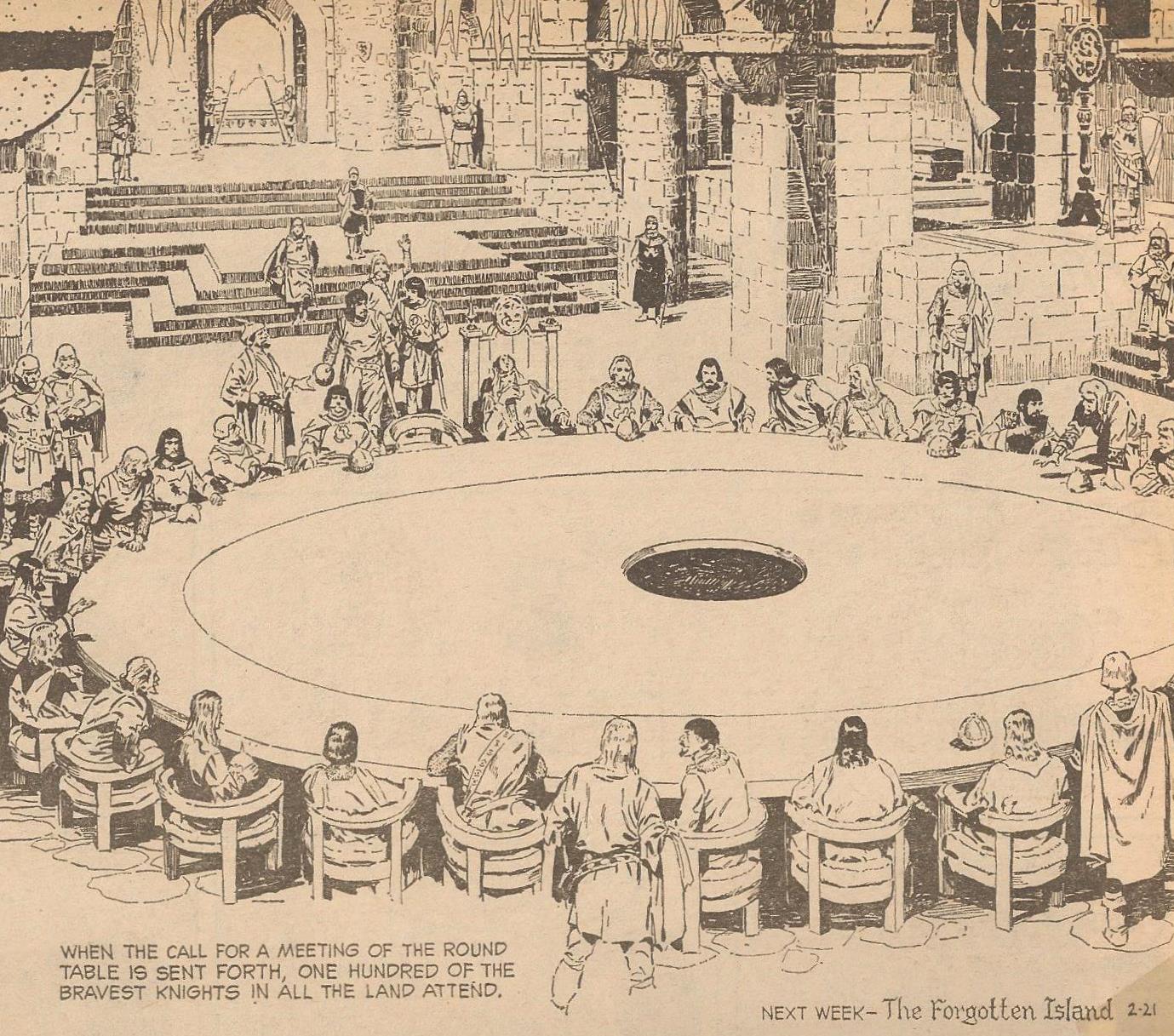 A Prince Named Valiant: The Round Table