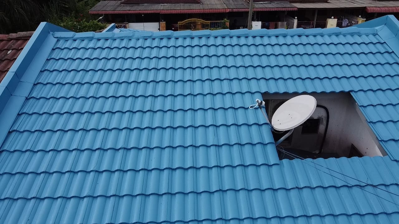 Blog Han: Repair atap bocor