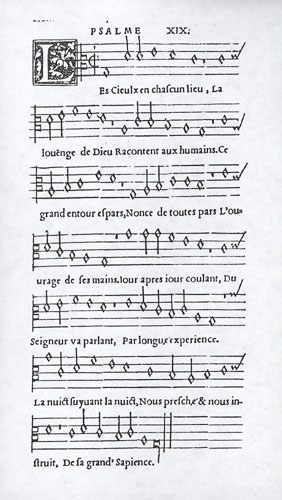 The Genevan Psalter: THE GENEVAN PSALTER: INTRODUCTION