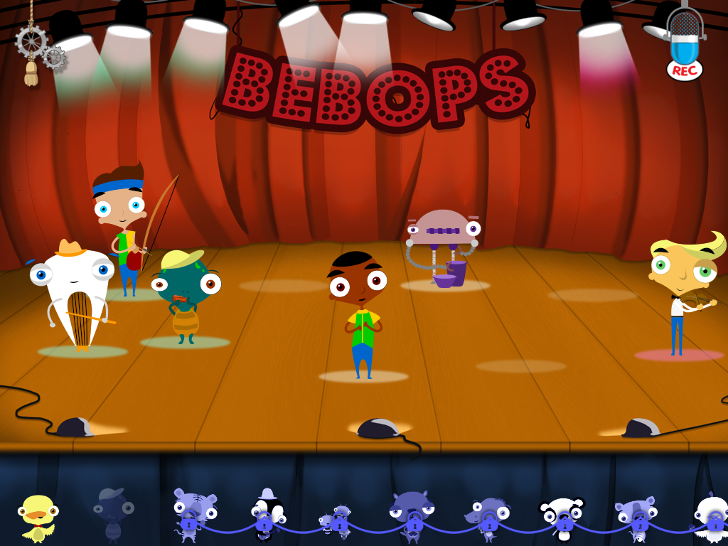 BEBOPS - Crie sua banda de música {app} | KIDS INDOORS