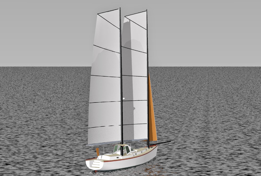 TANTON YACHT DESIGN.: Cat-Ketch if you can.