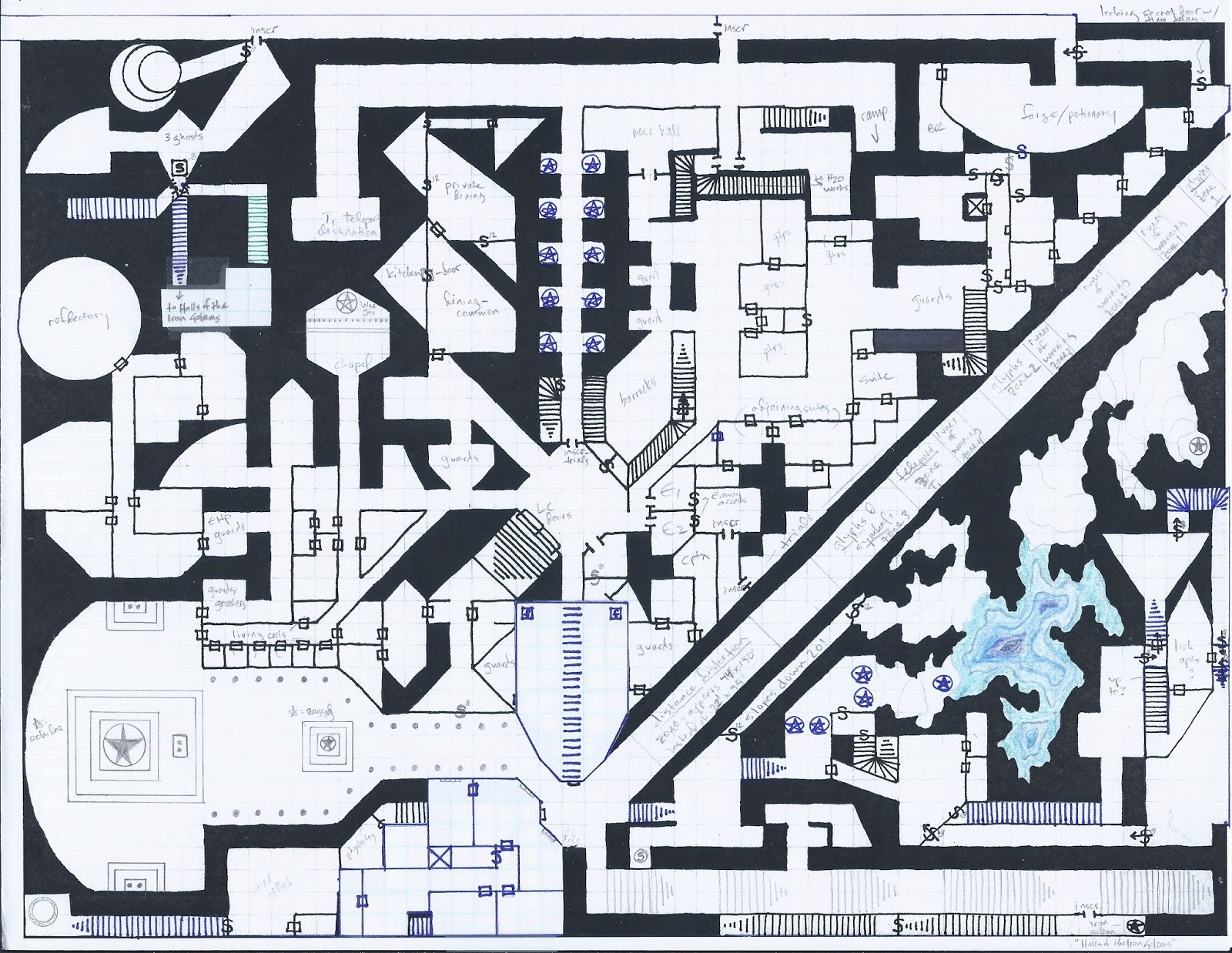 grodog's Mega-Dungeon Maps - The Heretical Temple of Wee Jas - Greyhawk ...