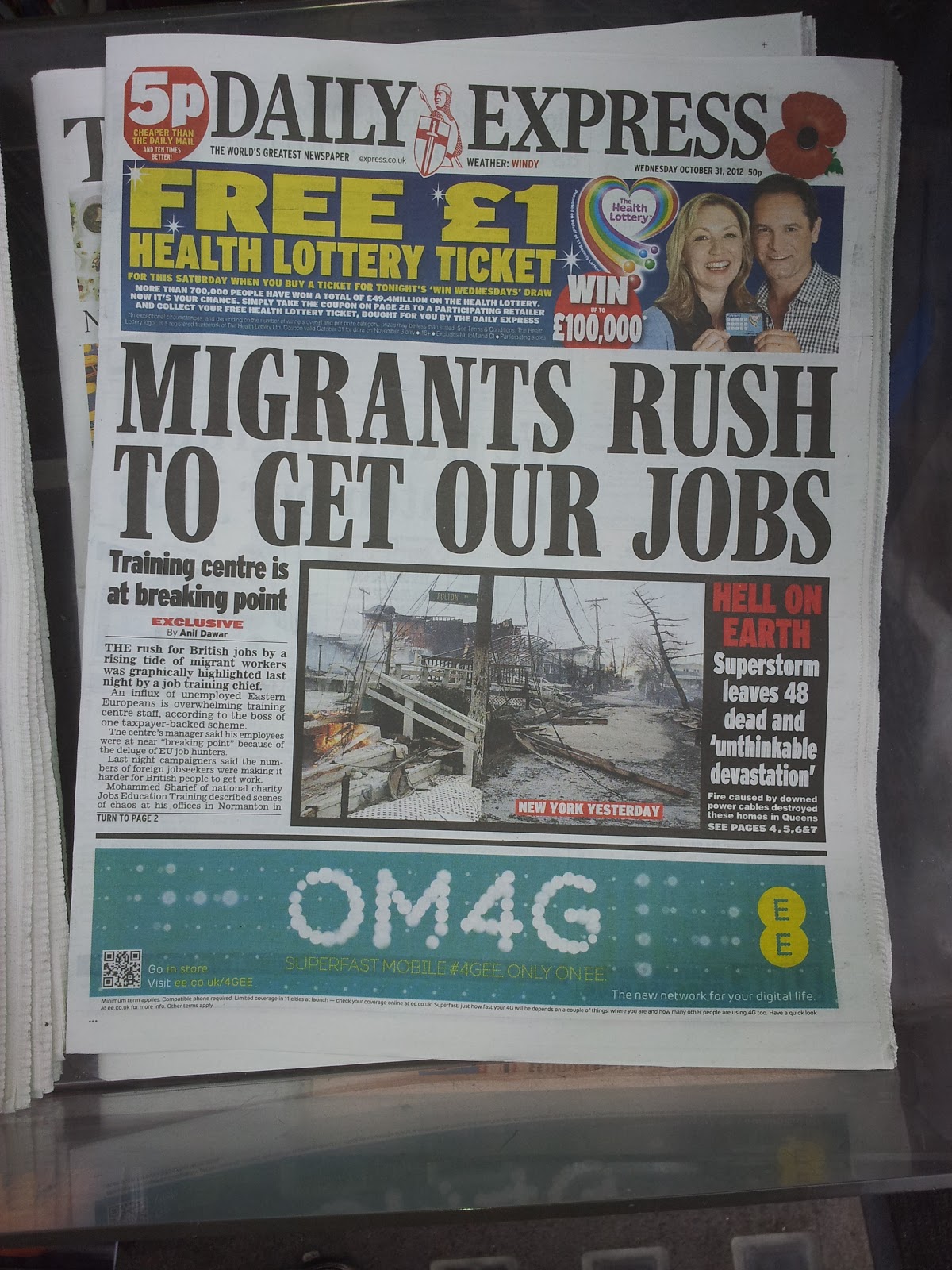 Daily Express Headlines